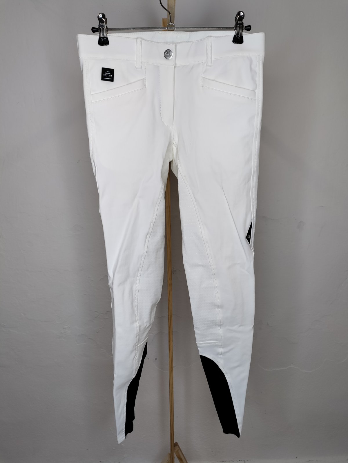 Hvide ridebukser str IT42 / 38 Equiline -Ny - Stævneudstyr Voksne ...